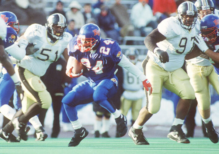 Former Jayhawk greats Tony Sands, Nick Reid to be added to Kansas ...